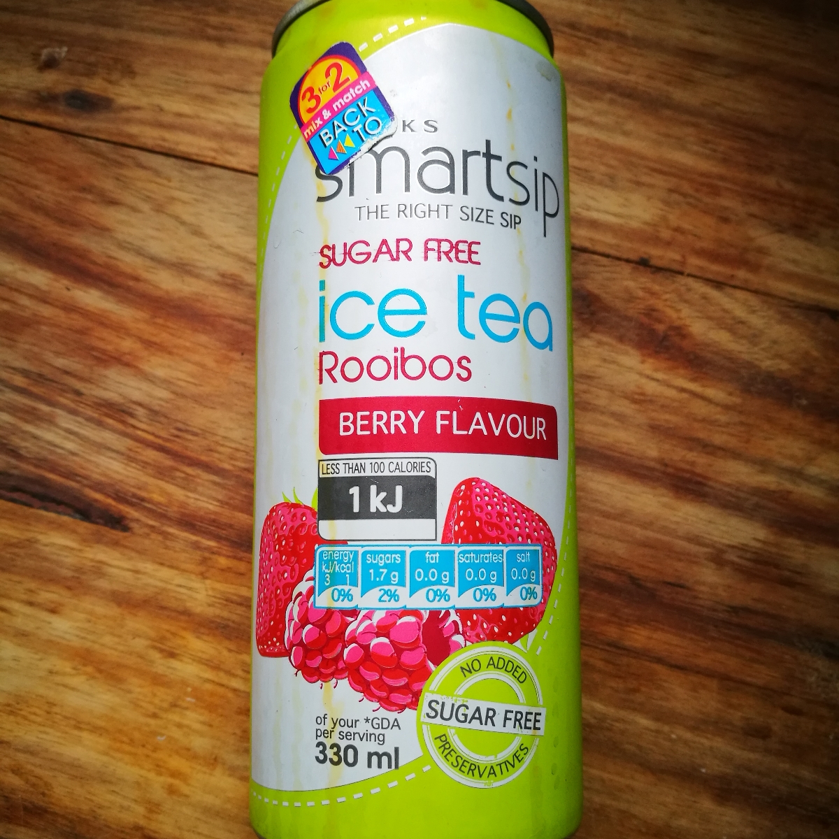 Sugar free berry iced tea from Smartbite Foods - Vegan Product Reviews ...