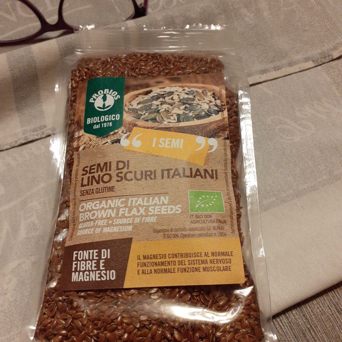 Semi di lino scuri italiani from Probios - Vegan Product Reviews ...