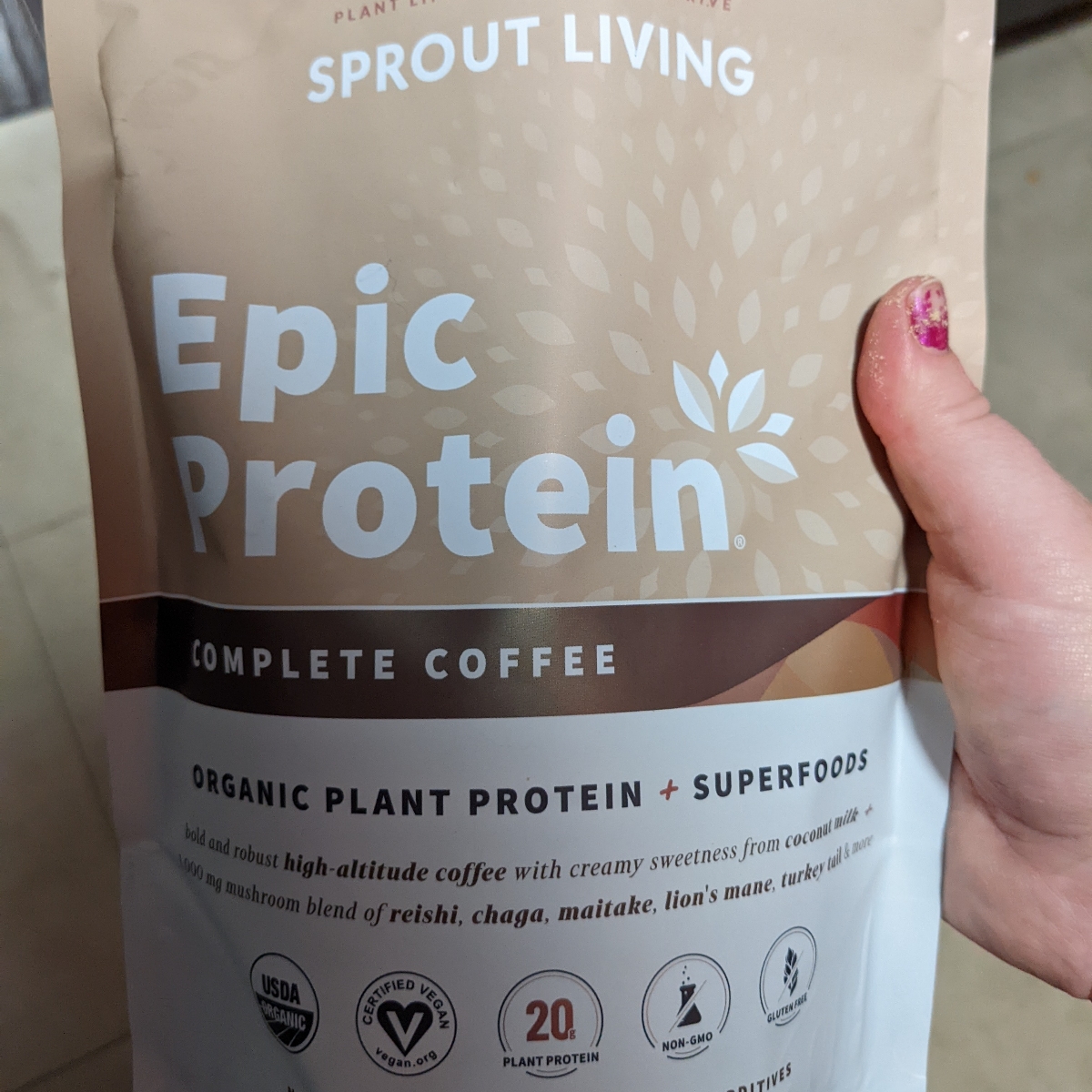 Epic Protein - Complete Coffee from Sprout Living - Vegan Product ...