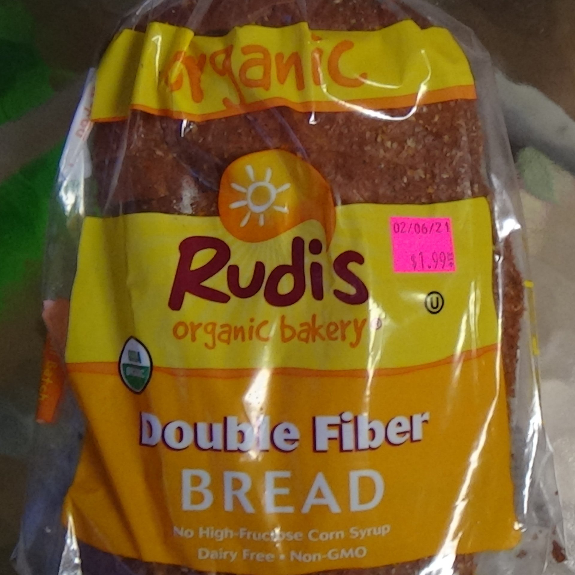 Double Fiber Bread from Rudi’s Organic Bakery - Vegan Product Reviews ...