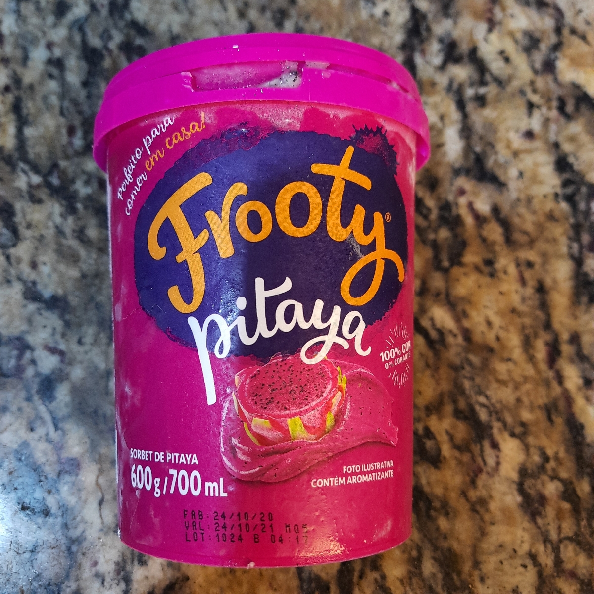 Sorbet De Pitaya from Frooty - Vegan Product Reviews & Ratings | abillion