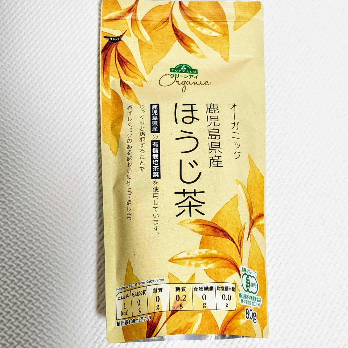 Organic Roasted Green Tea from Topvalu - Vegan Product Reviews & Ratings | abillion