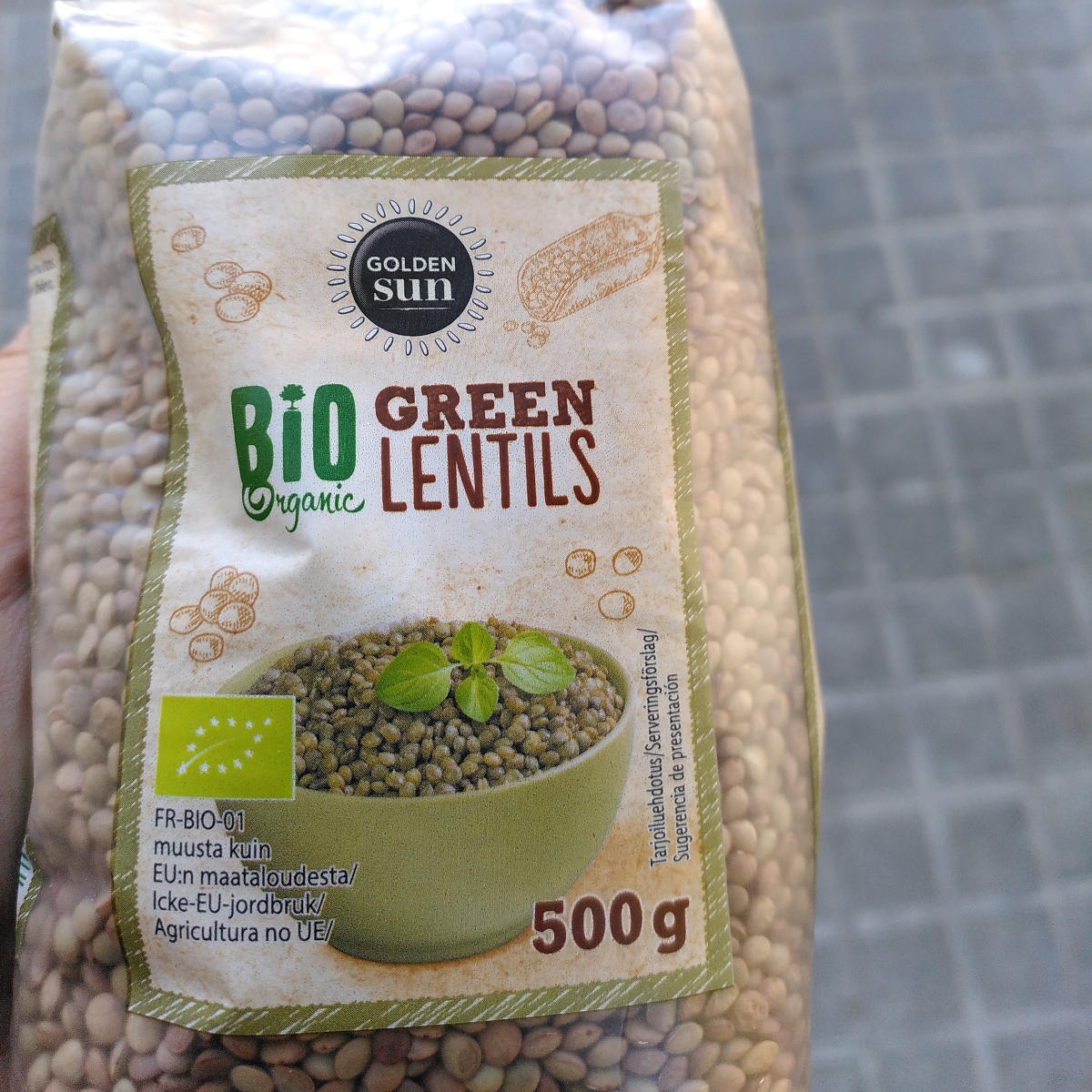 Bio green lentils from Biorganic - Vegan Product Reviews & Ratings ...