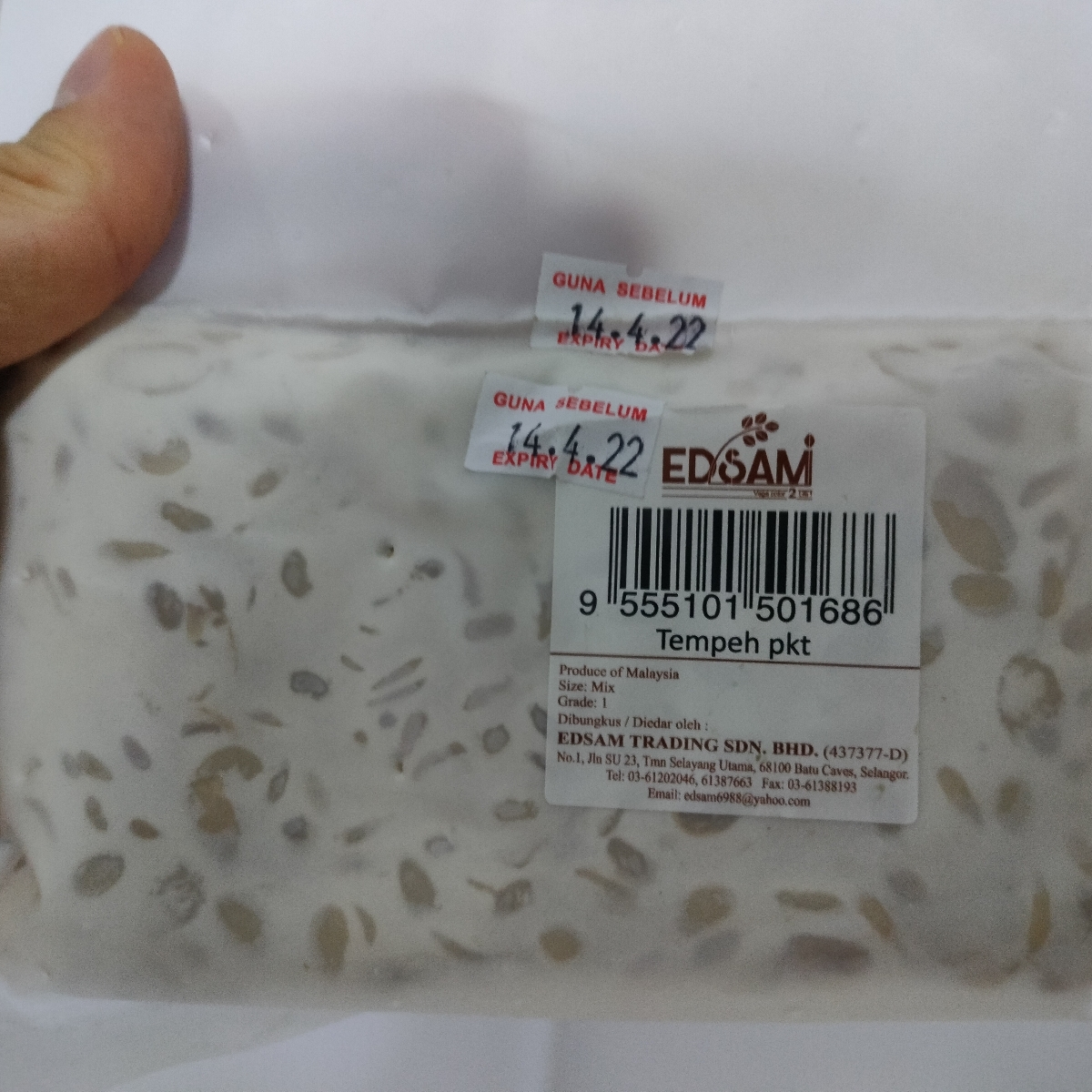 Tempeh from Edsam - Vegan Product Reviews & Ratings | abillion