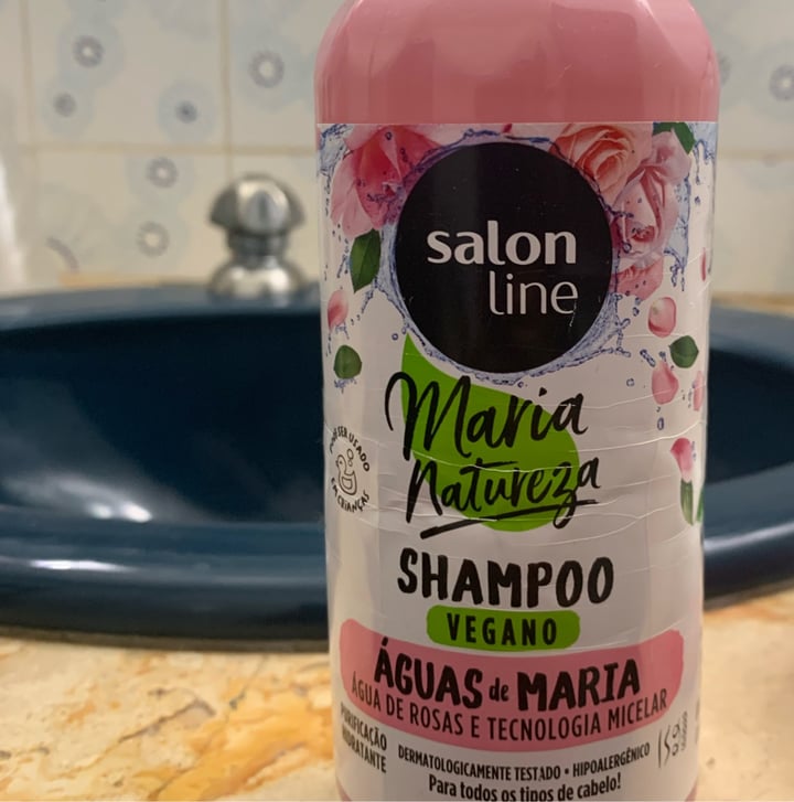 Salon line Shampoo Maria Natureza Água de Rosas Review | abillion