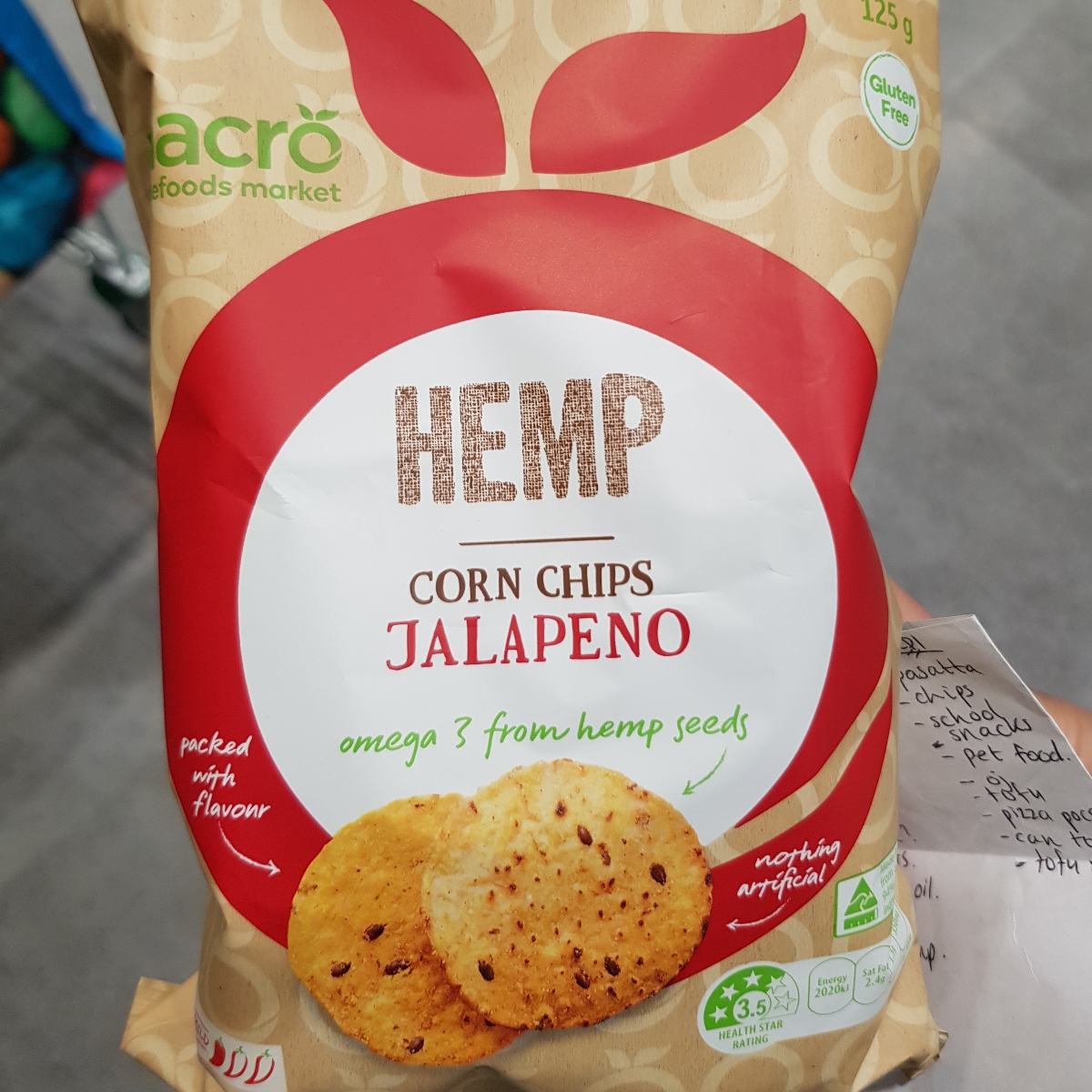 Hemp corn chips from Macro Wholefoods Market - Vegan Product Reviews ...