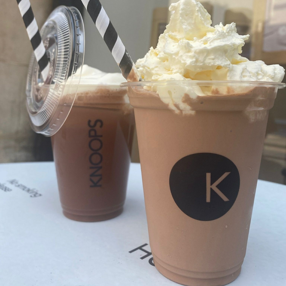 Iced Chocolate at Knoops Chocolate, Oxford - Vegan Dish Reviews ...