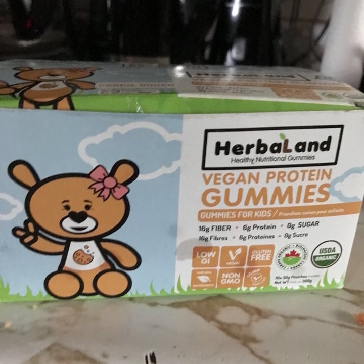 HerbaLand Vegan Protein Gummies for Kids Review | abillion