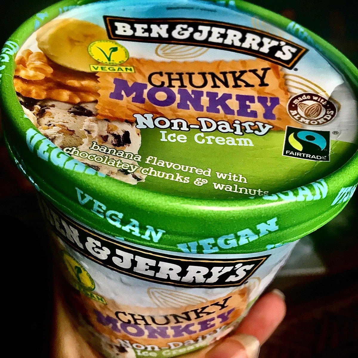 Chunky Monkey Non-Dairy Ice Cream from Ben & Jerry's - Vegan Product ...
