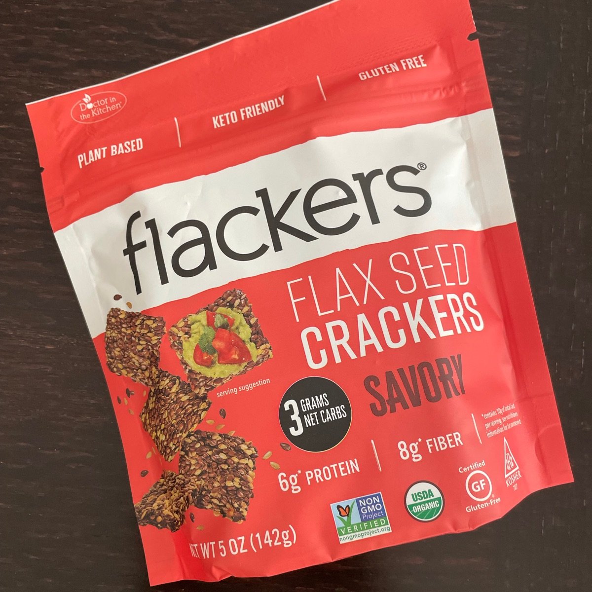 Flax Seed Crackers from Flackers - Vegan Product Reviews & Ratings ...