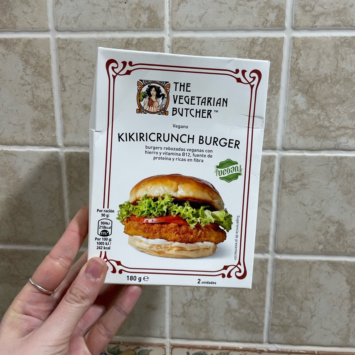 The Vegetarian Butcher - Crispy chickimicki Burger Revisão | abillion