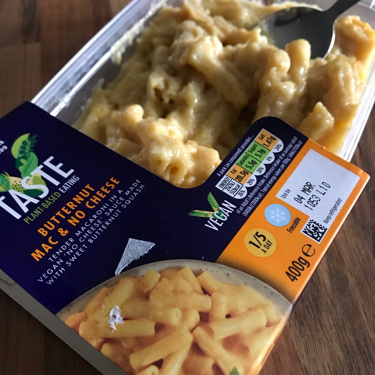 Butternut mac & no cheese from V Taste - Vegan Product Reviews & Ratings | abillion