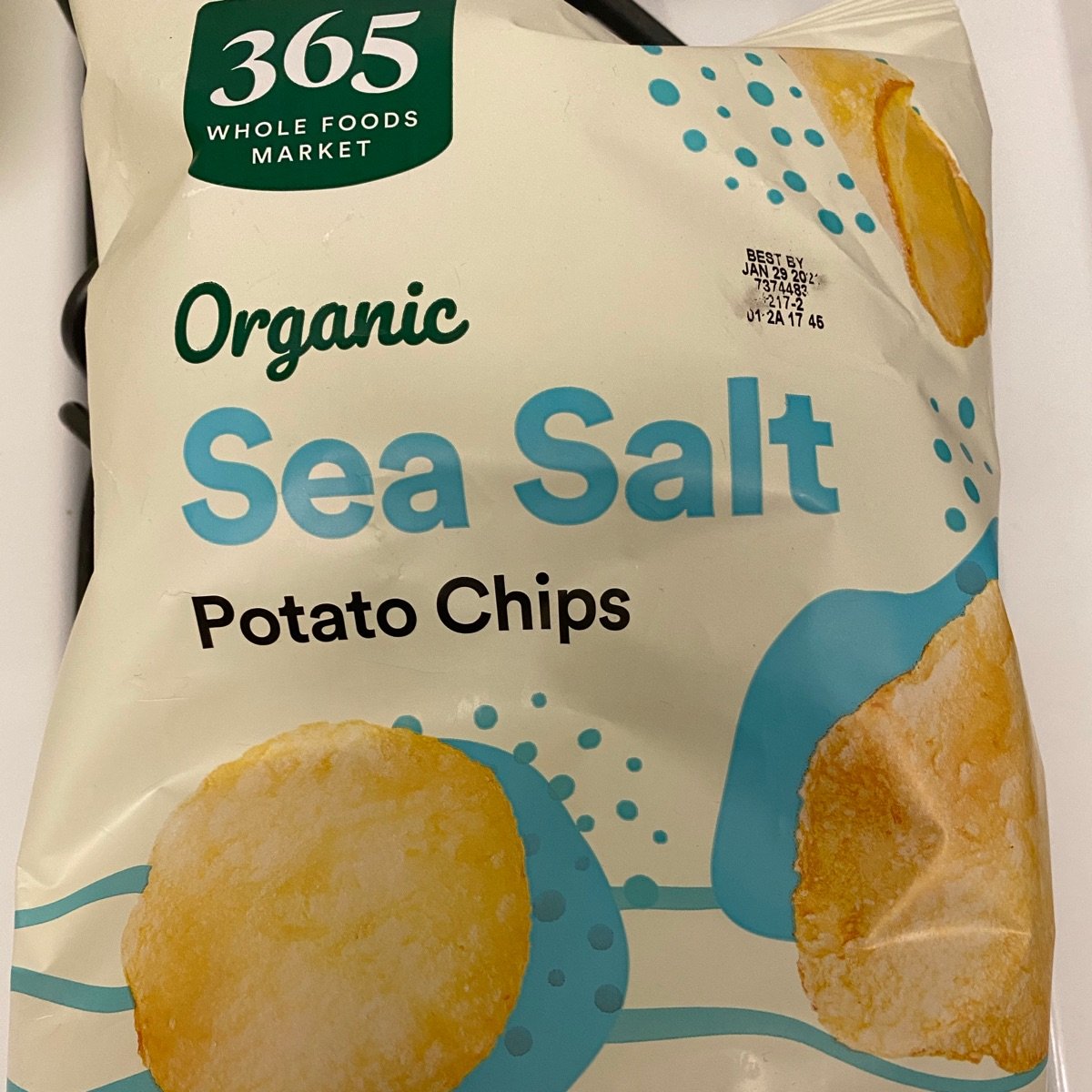 Organic Sea Salt Potato Chips from 365 Whole Foods Market - Vegan ...