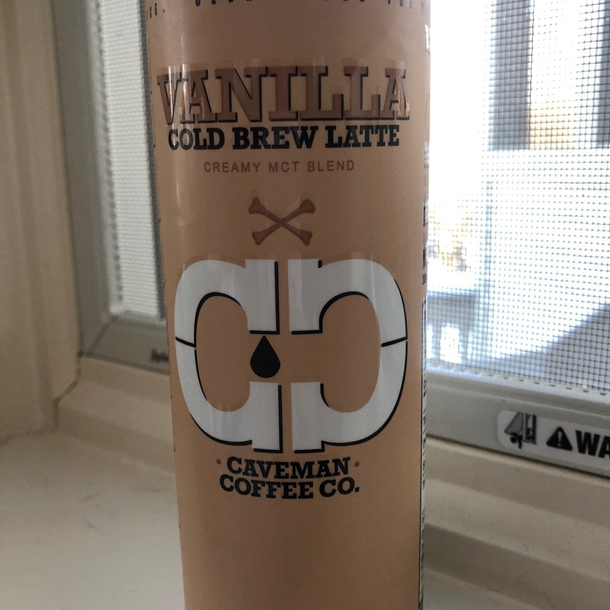 Vanilla cold brew latte from Caveman coffee - Vegan Product Reviews ...