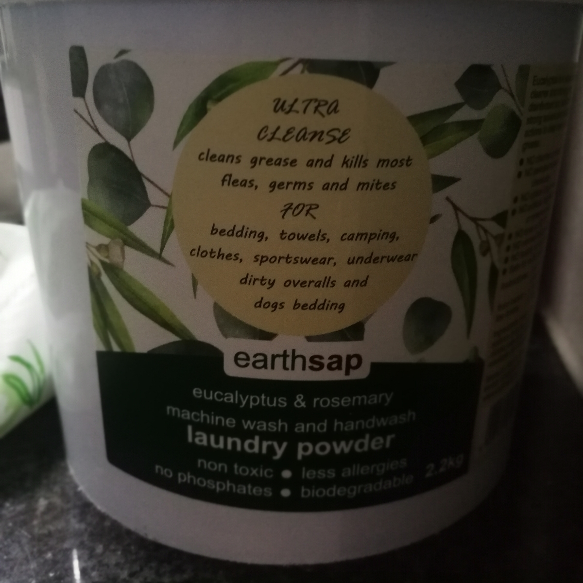 Laundry Powder from Earthsap - Vegan Product Reviews & Ratings | abillion