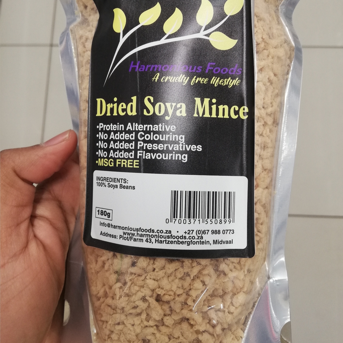 Soya Mince from Harmous food - Vegan Product Reviews & Ratings | abillion