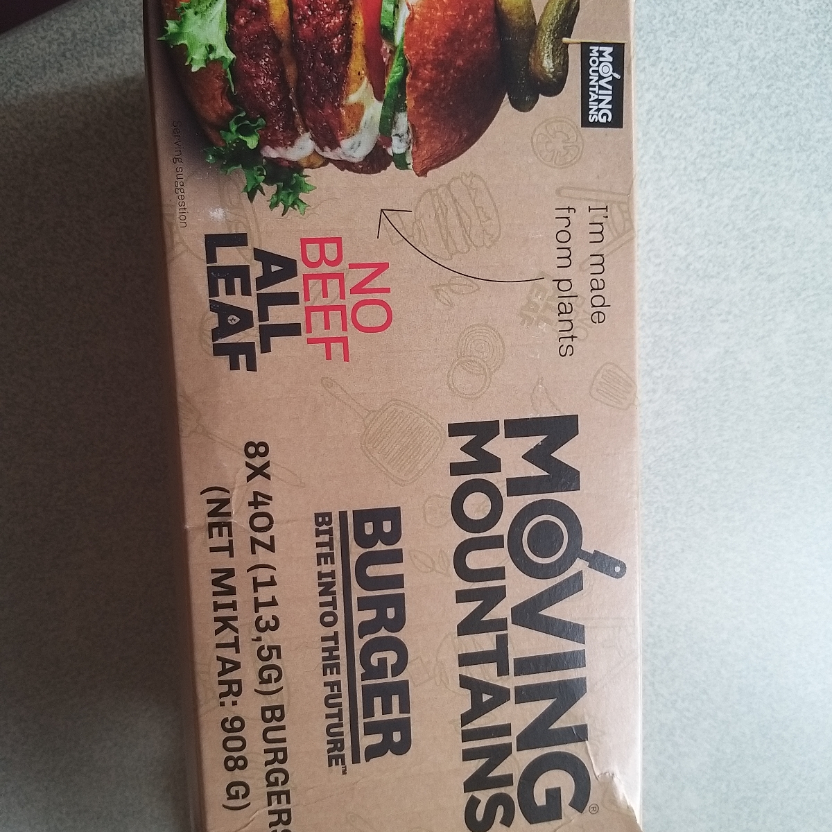 Burger from Moving Mountains - Vegan Product Reviews & Ratings | abillion