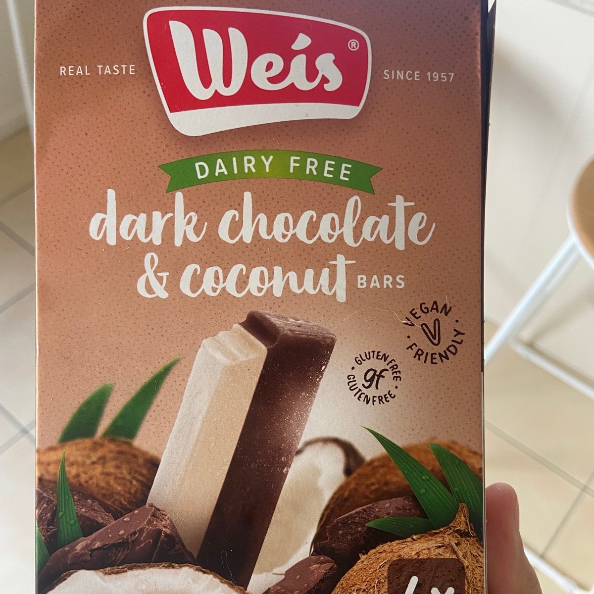 Dark Chocolate And Coconut Bar from Weis - Vegan Product Reviews ...