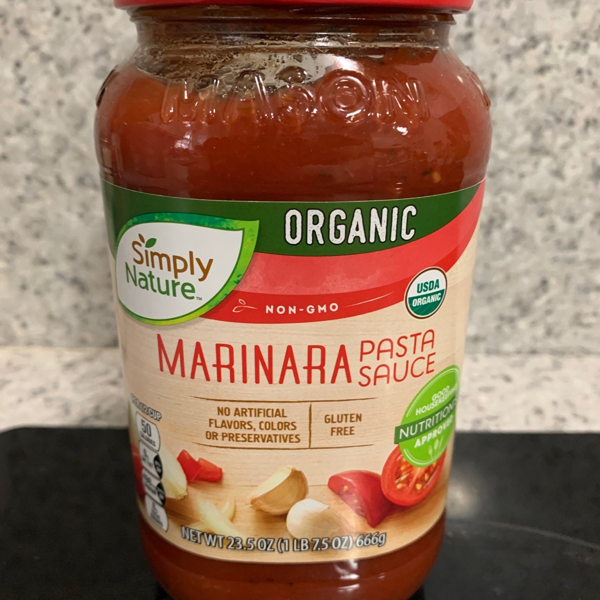 Organic Marinara Pasta Sauce from Simply Nature - Vegan Product Reviews ...