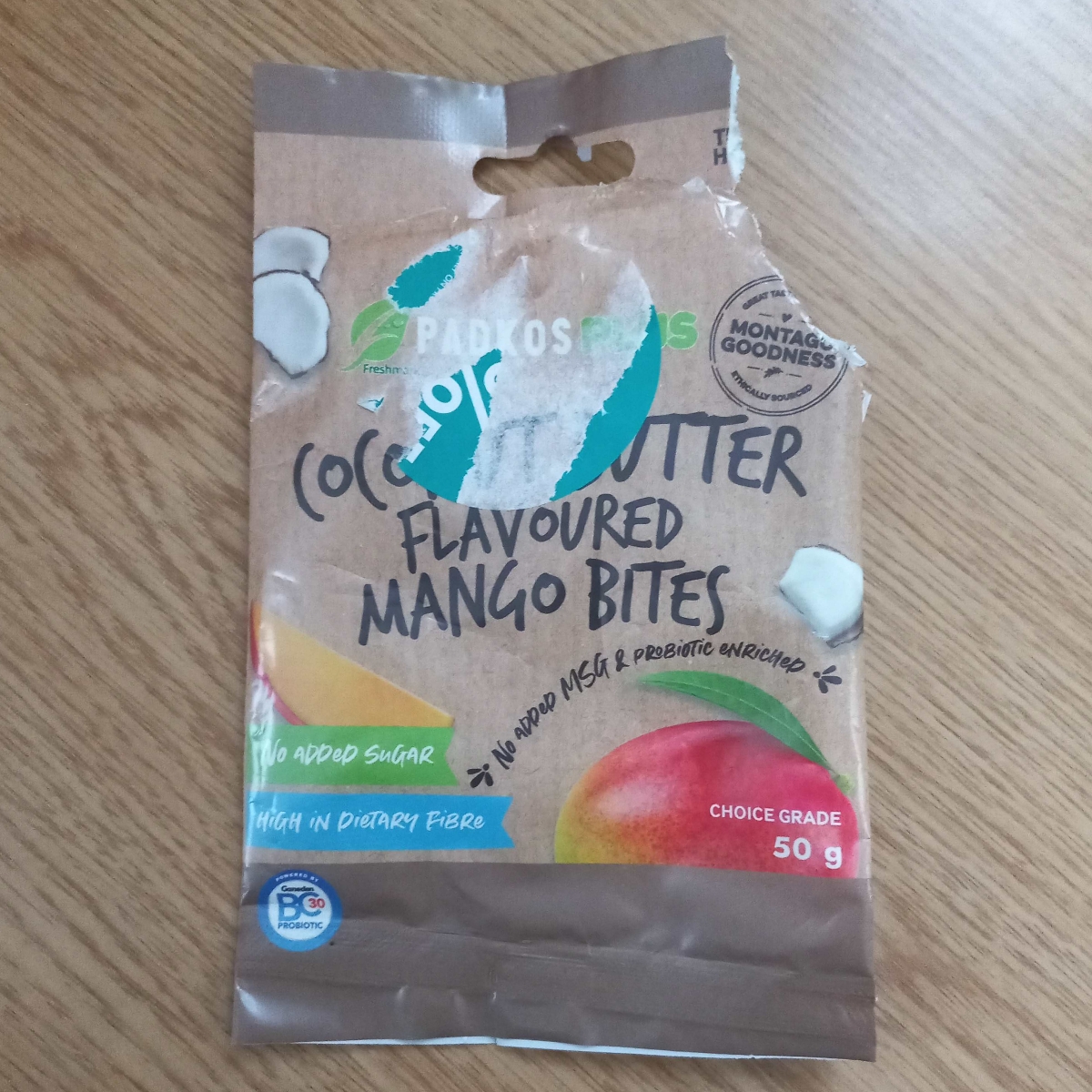 Coconut butter flavoured mango bites from Freshmark - Vegan Product ...