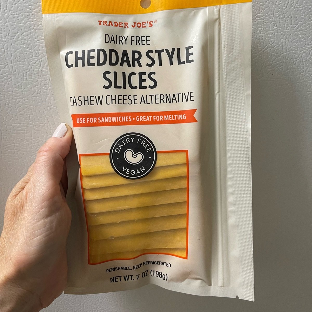 Cheddar Style Slices from Trader Joe's - Vegan Product Reviews ...