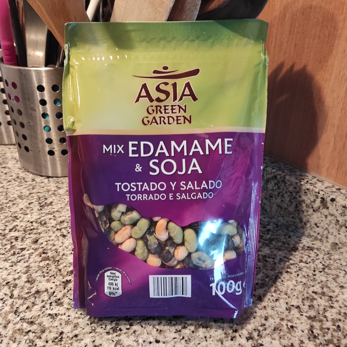 Mix de edamame y soja from Asia Green Garden - Vegan Product Reviews ...