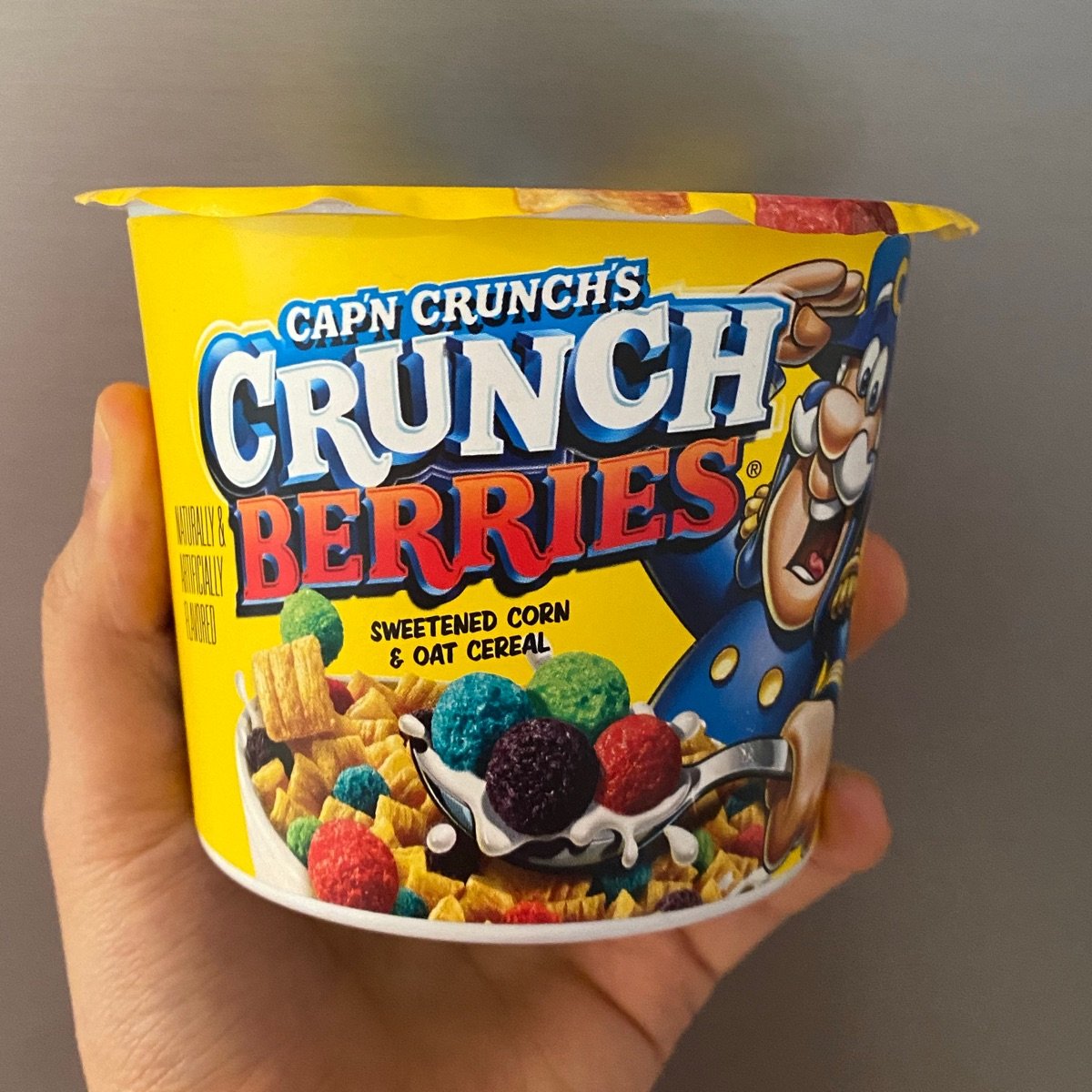 Crunch Berries Cereal from Cap’n crunch’s - Vegan Product Reviews ...