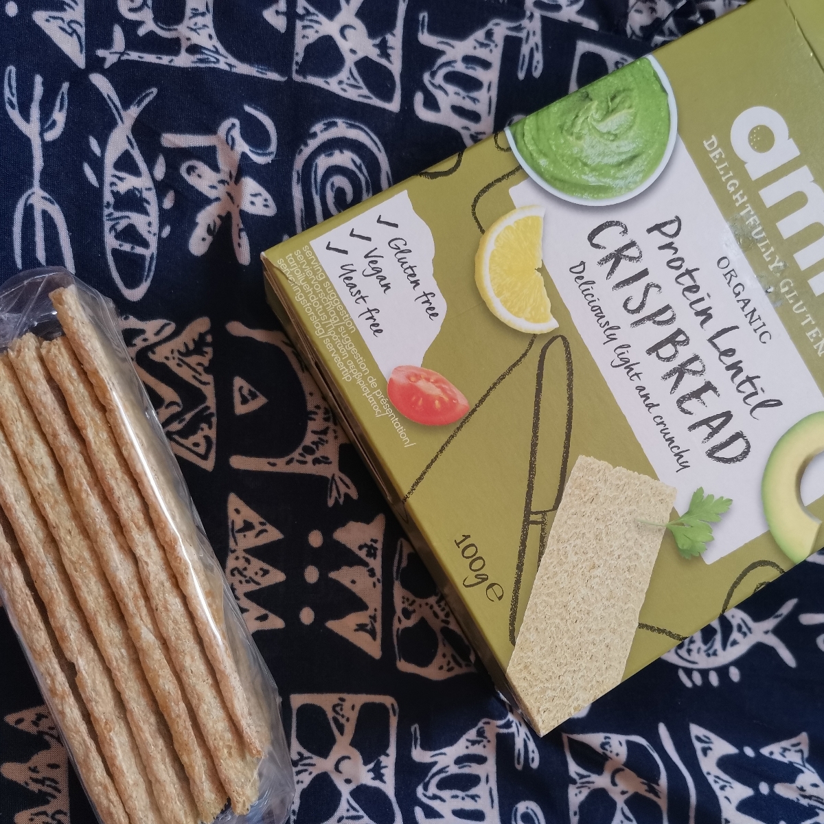 Protein Lentil Crispbread from Amisa - Vegan Product Reviews & Ratings ...