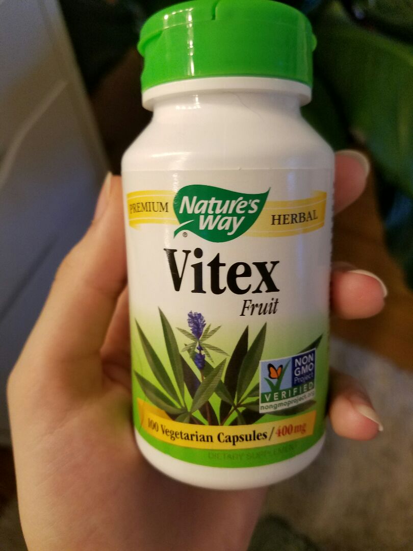 Vitex Fruit Capsules (Chasteberry) from Nature's Way - Vegan Product ...