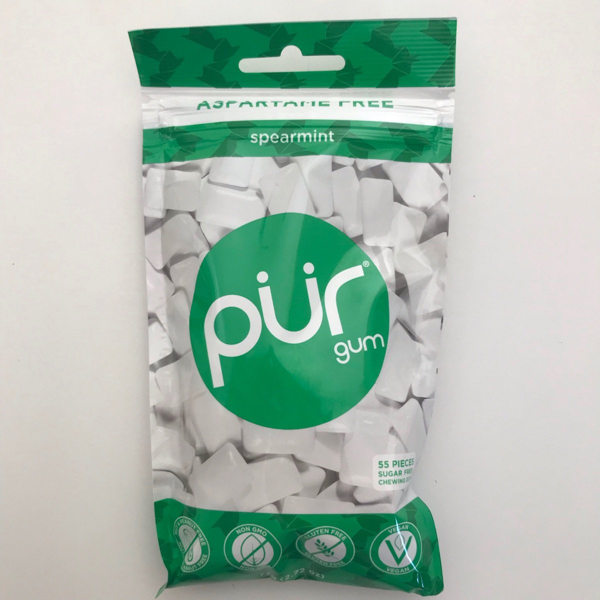 Spearmint Gum from PÜR Gum - Vegan Product Reviews & Ratings | abillion