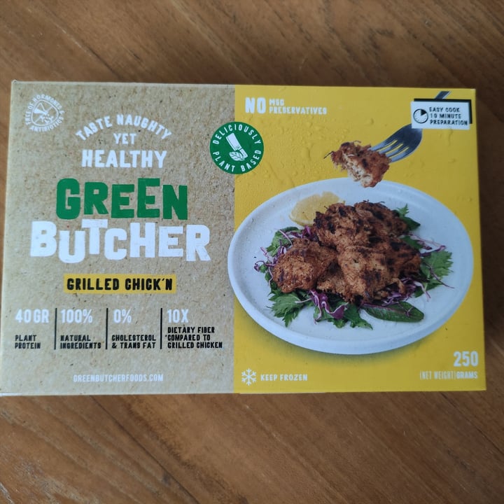 The Green Butcher Grilled chickin Review | abillion