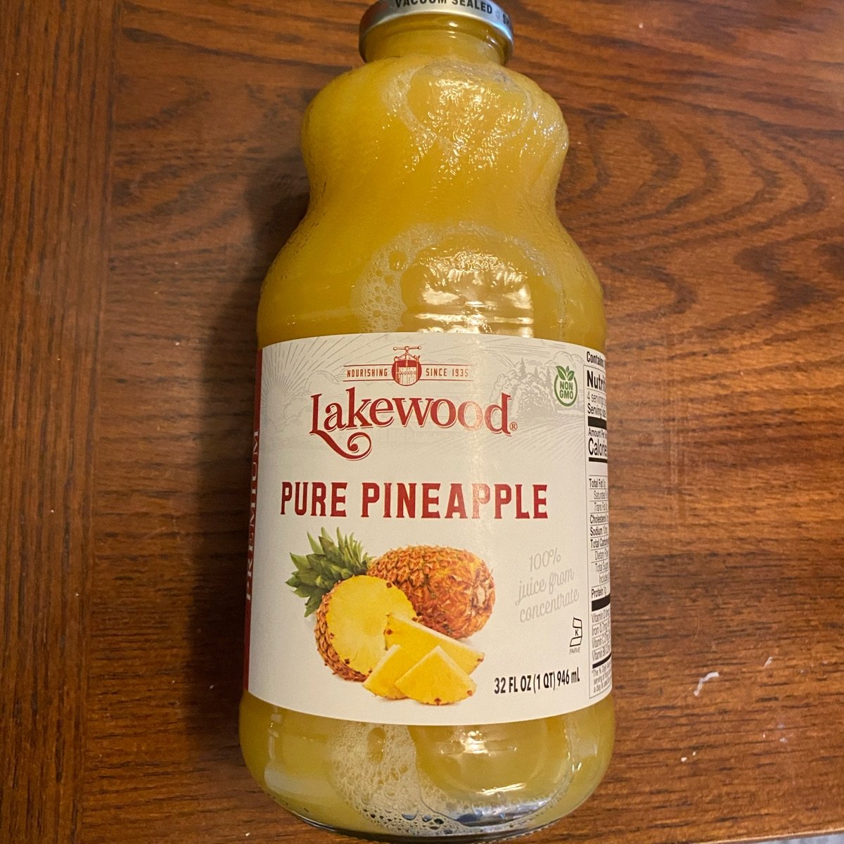 Pure Pineapple Juice from Lakewood Organic - Vegan Product Reviews ...