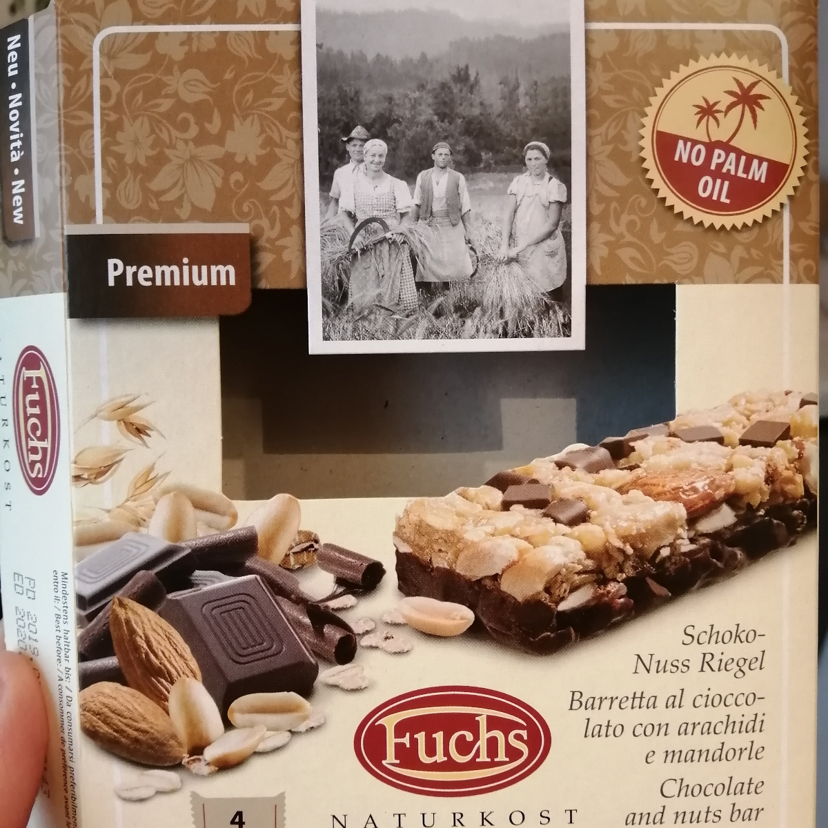 Barrette Ai Cereali from Fuchs - Vegan Product Reviews & Ratings | abillion