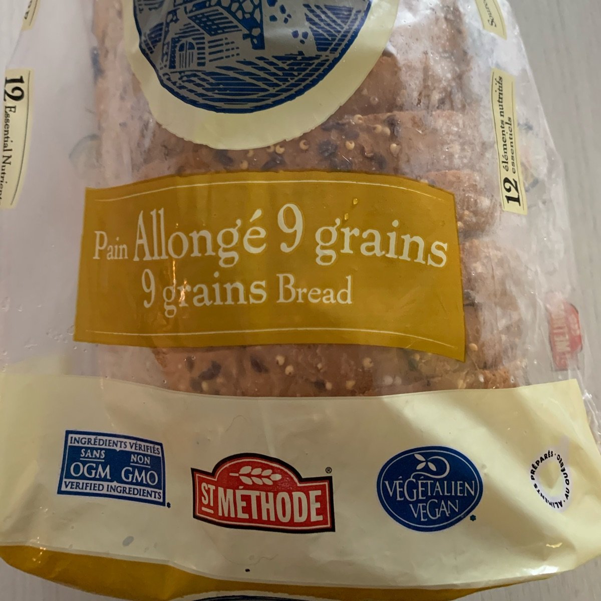 9 Grains Bread from Les grains st-methode - Vegan Product Reviews ...