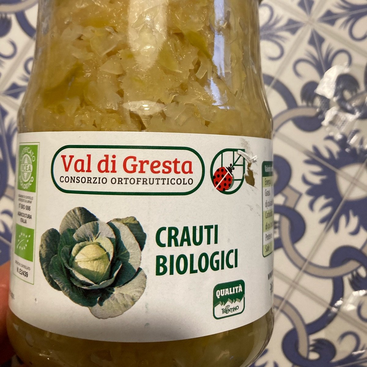 Crauti Biologici from Consorzio ortofrutticolo Val di Gresta - Vegan ...