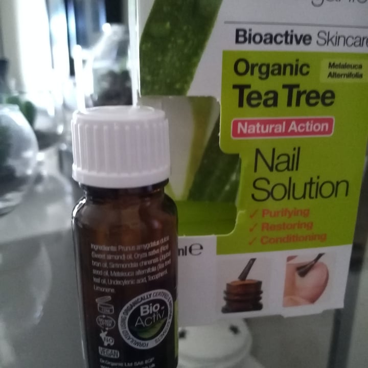 dr.organic Tea Tree Nail Solution Review | abillion