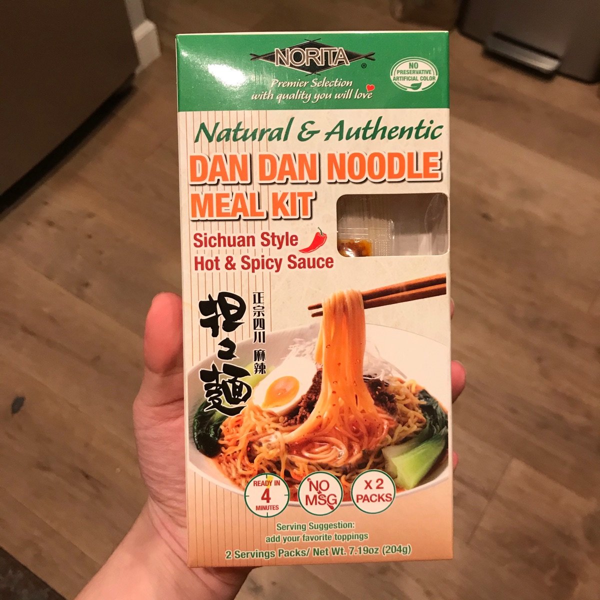 Dan Dan Noodle Meal Kit Sichuan Style from Norita - Vegan Product ...