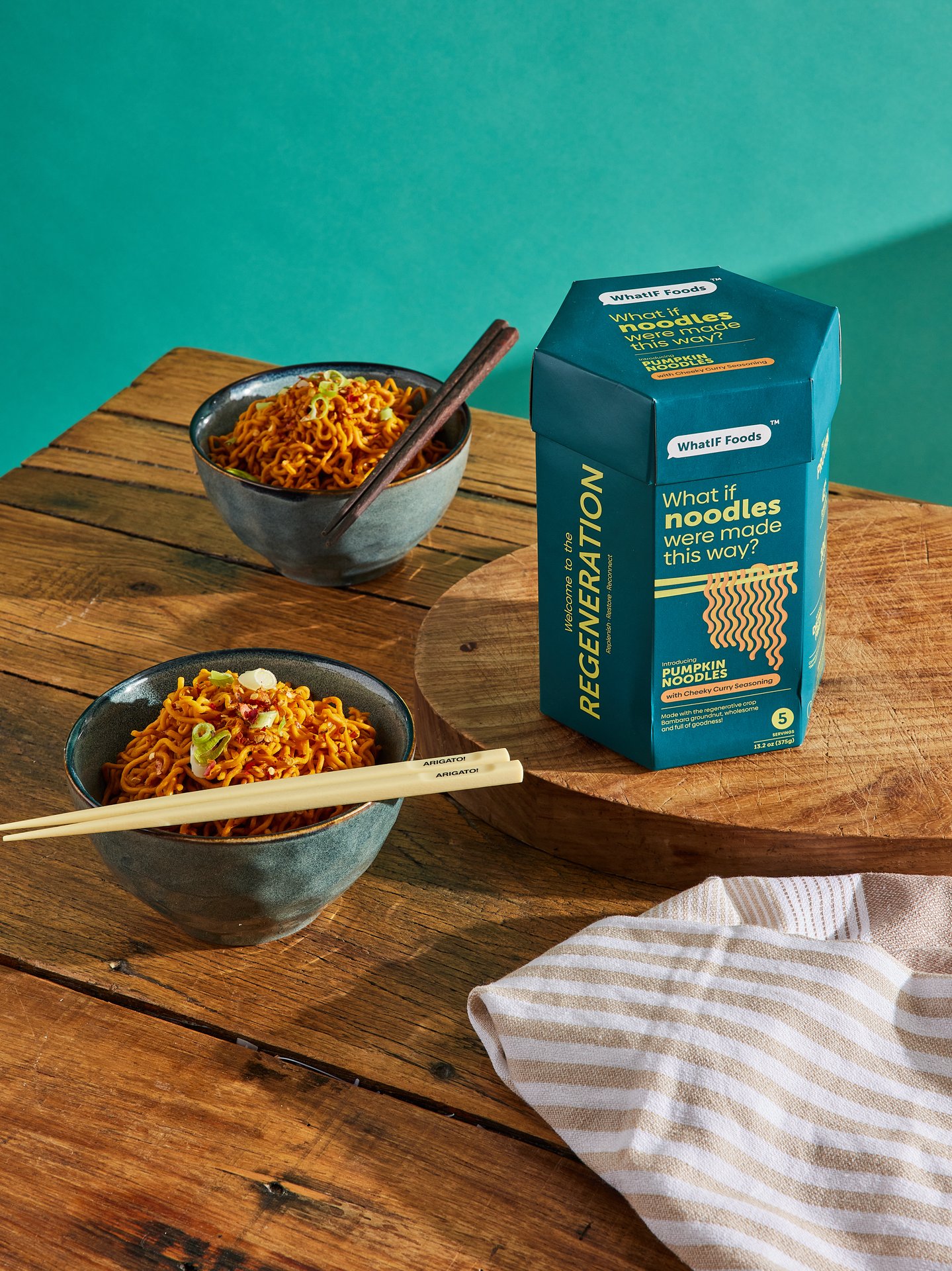 Pumpkin Healthy High Protein Noodles - Cheeky Curry from WhatIF Foods ...