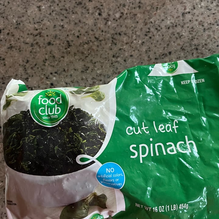 Food Club Cut Leaf Spinach Review | abillion