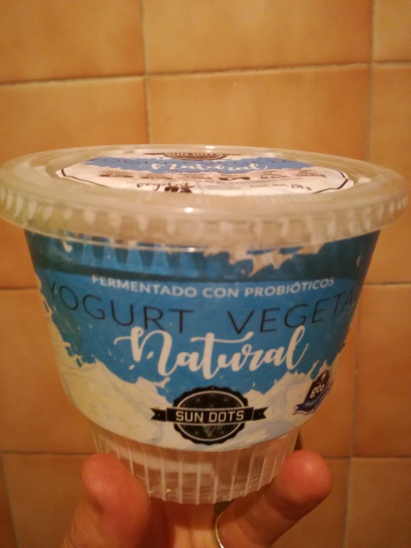 Yogurt vegetal Natural Fermentado con Probióticos from Sundots - Vegan ...