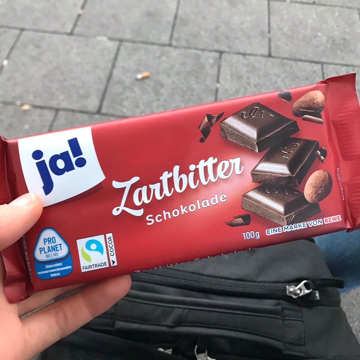 Zartbitter Schokolade from Ja! - Vegan Product Reviews & Ratings | abillion