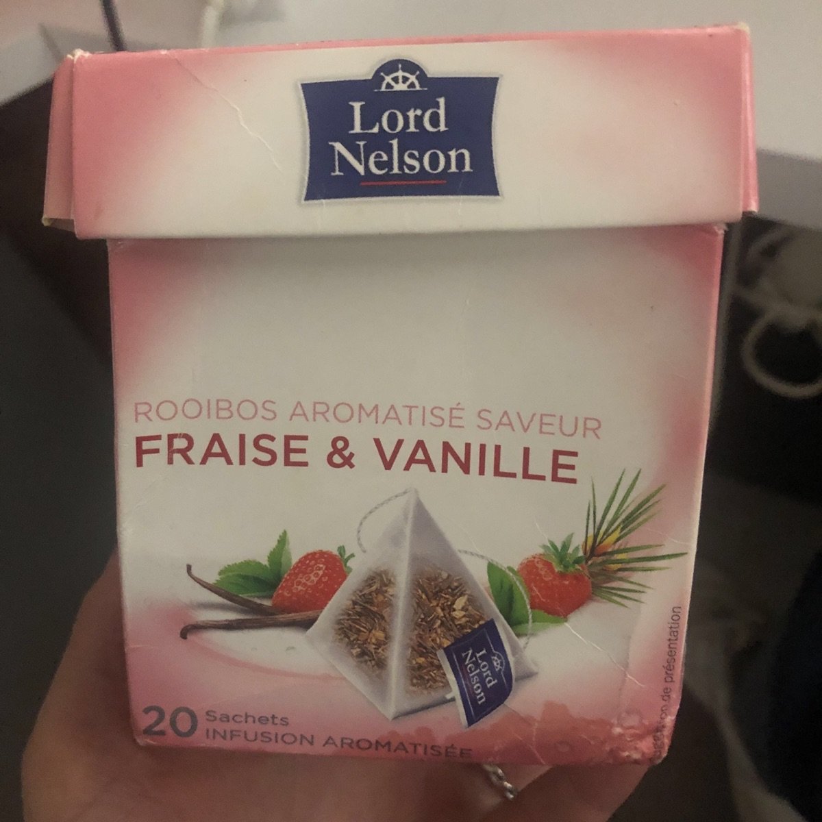 Roibos Fresa Y Vainilla from Lord Nelson - Vegan Product Reviews ...
