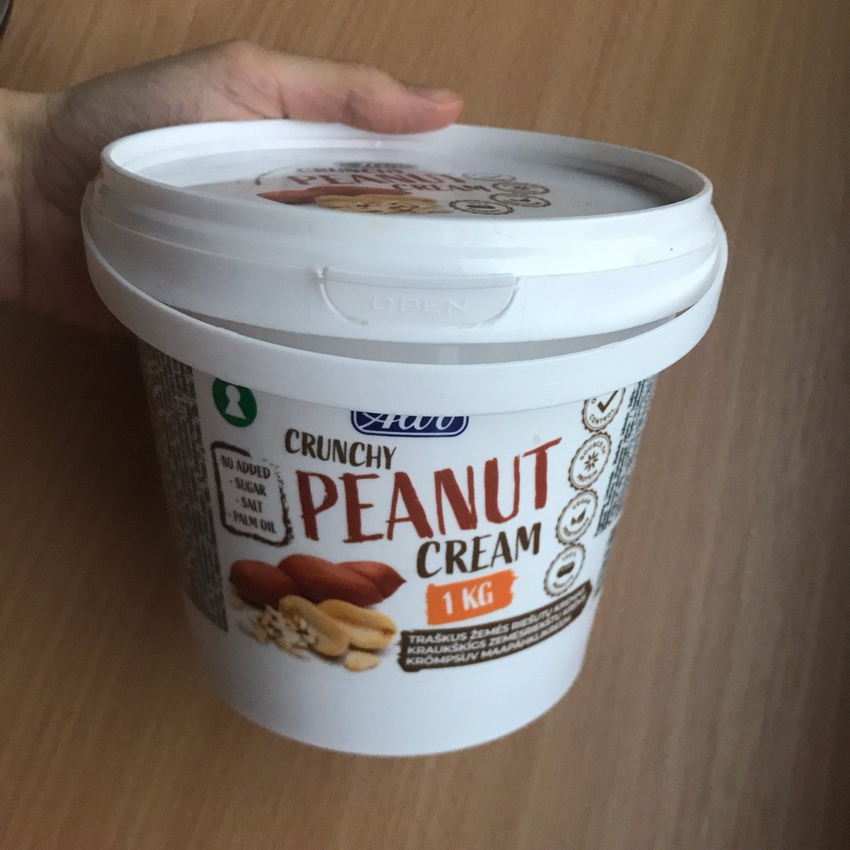 Crunchy Peanut Cream from Alvo - Vegan Product Reviews & Ratings | abillion