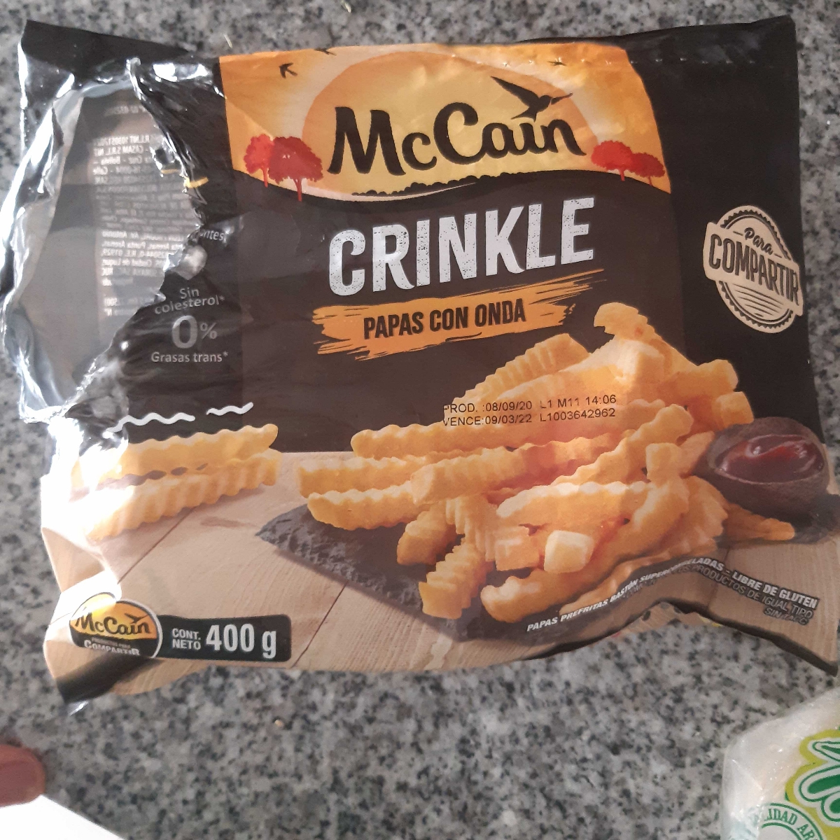 papas crinkle from McCain - Vegan Product Reviews & Ratings | abillion