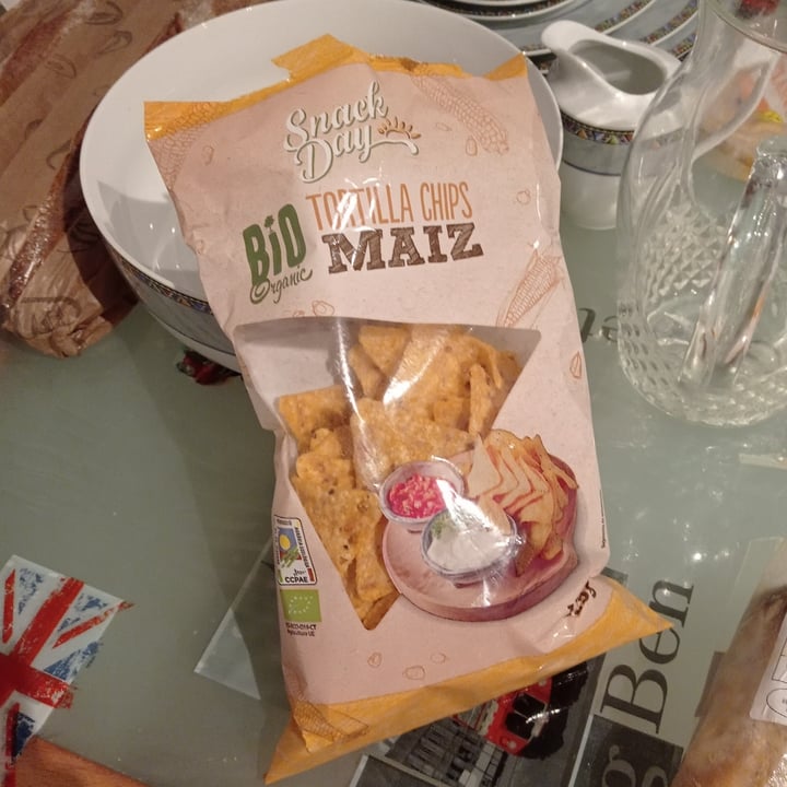 Snack Day Bio Tortilla Chips Maíz Review | abillion