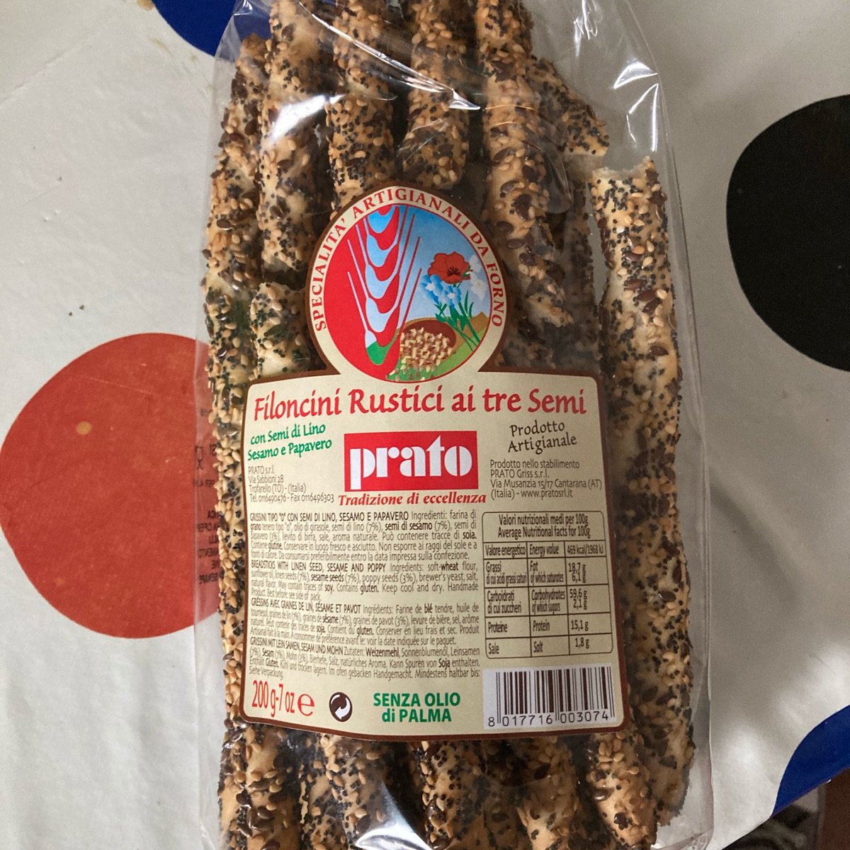 Filoncini Rustici Ai Tre Semi from Prato - Vegan Product Reviews ...