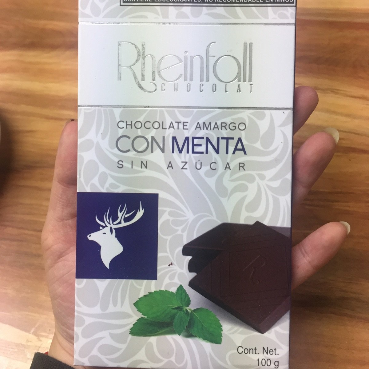 Rheinfall Chocolate Amargo Con Menta Sin Azúcar Reviews | abillion