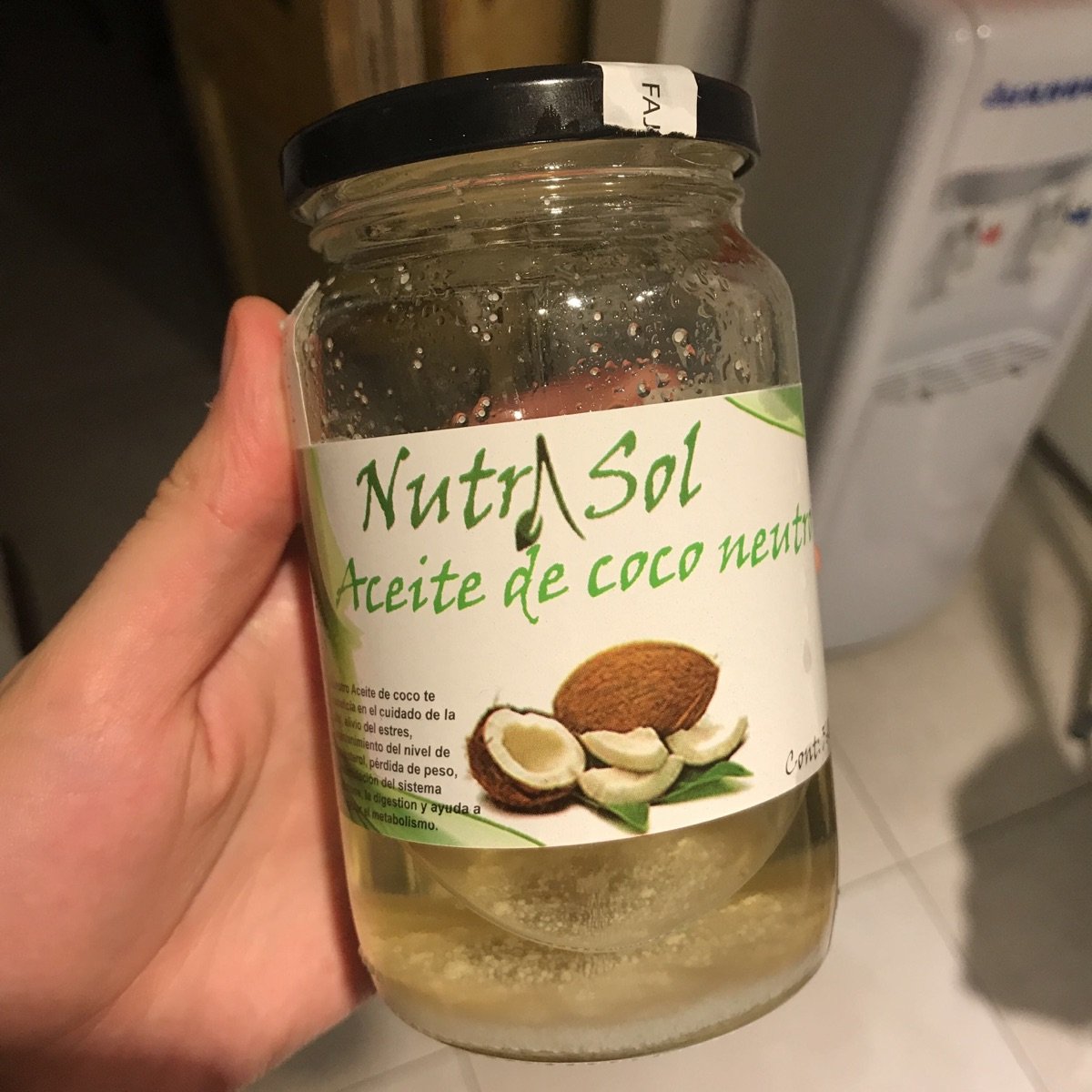 Aceite De Coco from Nutrasol - Vegan Product Reviews & Ratings | abillion