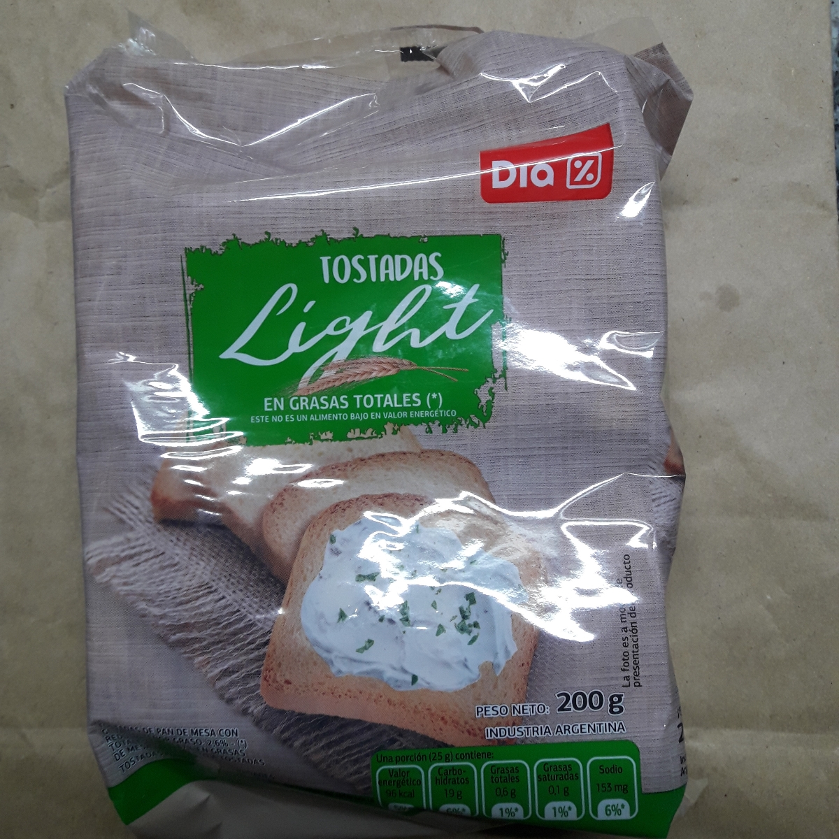 Tostadas light from Dia% - Vegan Product Reviews & Ratings | abillion