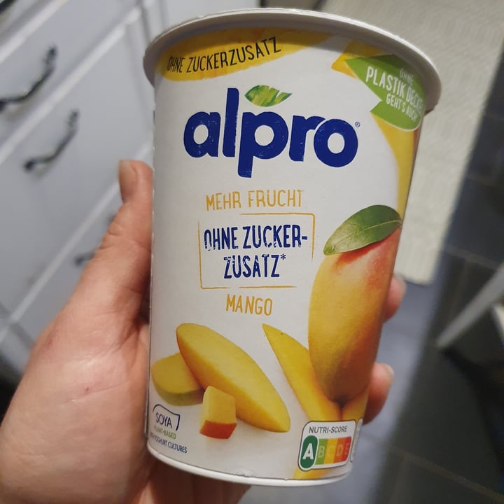 Alpro Mango Yogurt No Added Sugars Review | abillion
